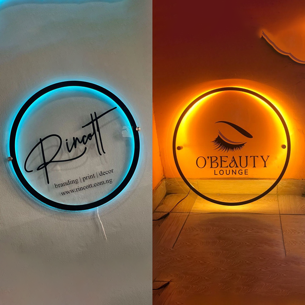 Indoor Signage UAE | Custom Acrylic, LED & 3D Signs